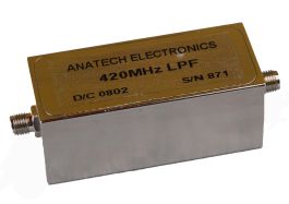 110 MHz LC Band Pass Filter